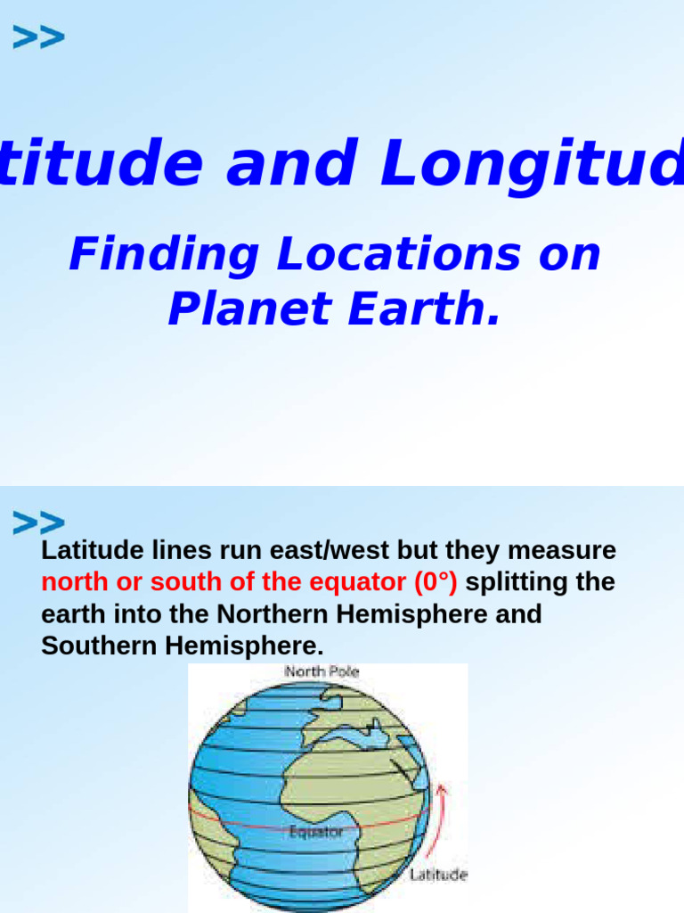 Latitude and Longitude | PDF | Longitude | Latitude