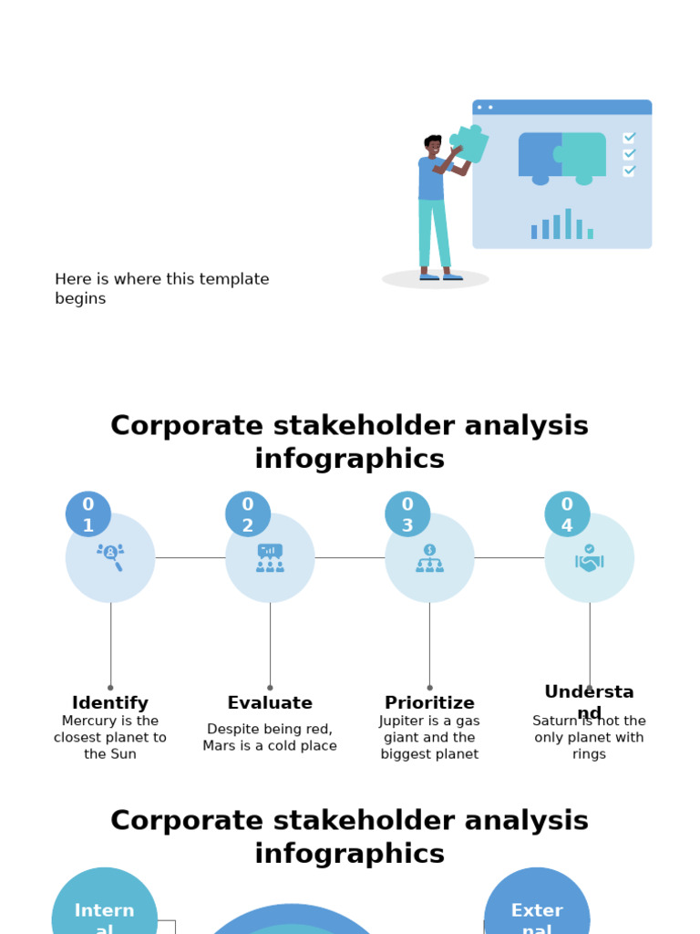 Corporate Stakeholder Analysis Infographics by Slidesgo | PDF | Planets ...