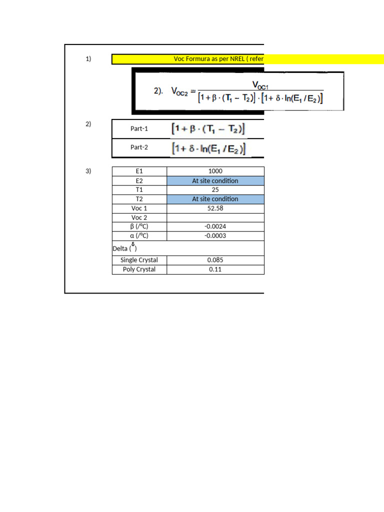 GLA JG 0051 MA EN_02 SB EL CAL PV Module String Sizing Calculations | PDF | Solar Panel ...