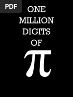 First 1000 Digits of Pi | PDF