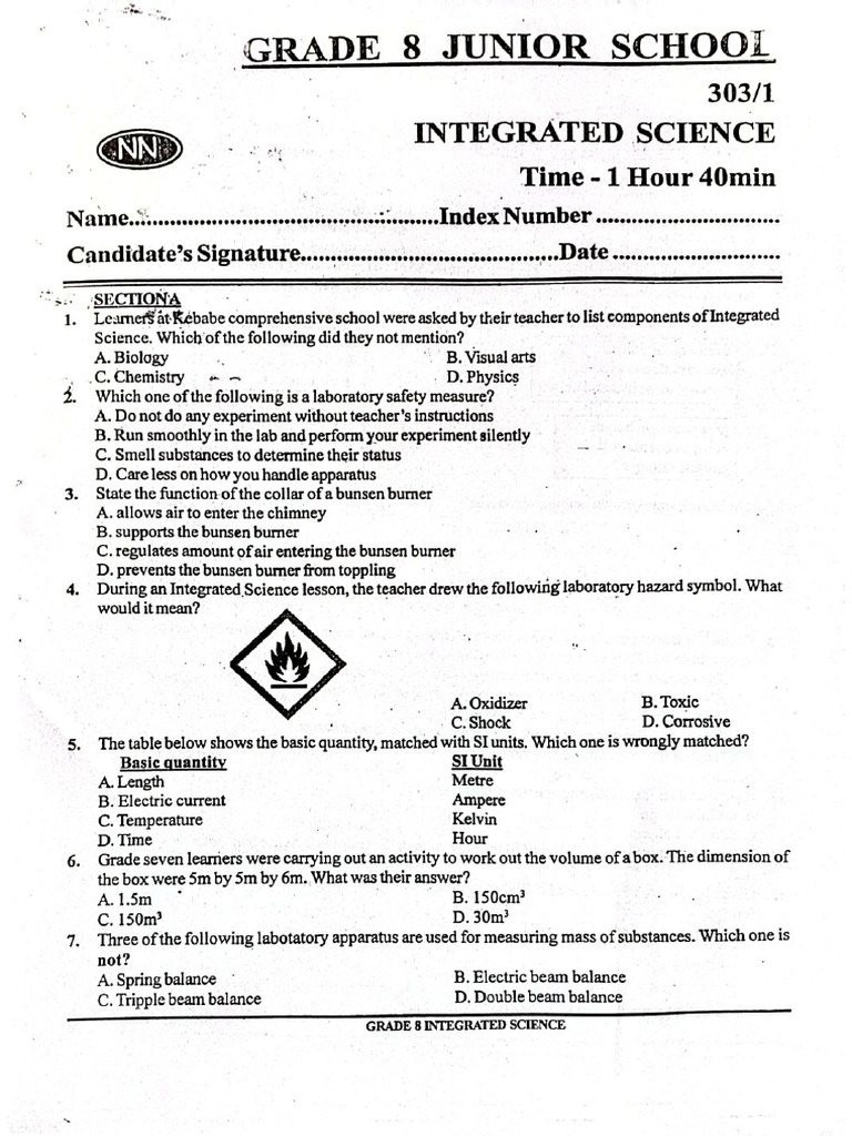 Integrated Science Grade 8 Code 2 | PDF
