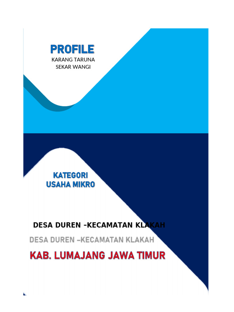 Profile Usaha Mikro | PDF