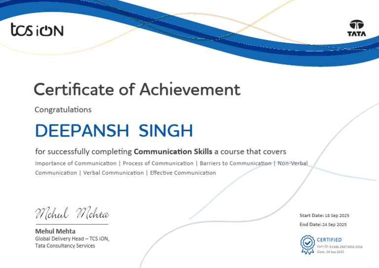 Deepansh Singh 5001132 | PDF