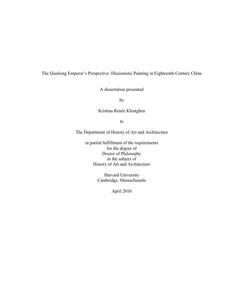 Kleutghen Qianlong | PDF