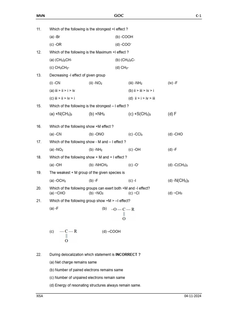 GOC-2 | PDF | Physical Chemistry | Materials Science