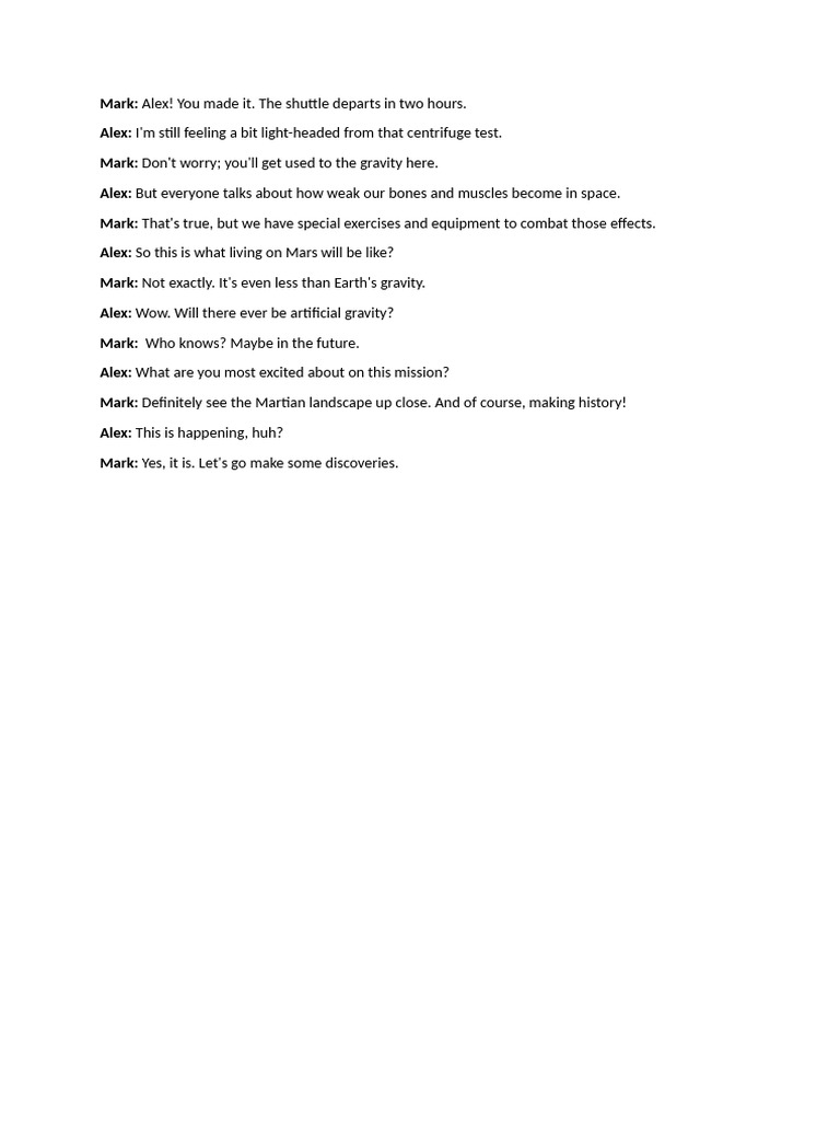 Dialogue Pdf