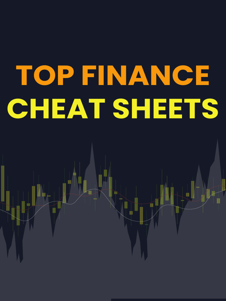 Essential Finance Cheat Sheets Guide | PDF