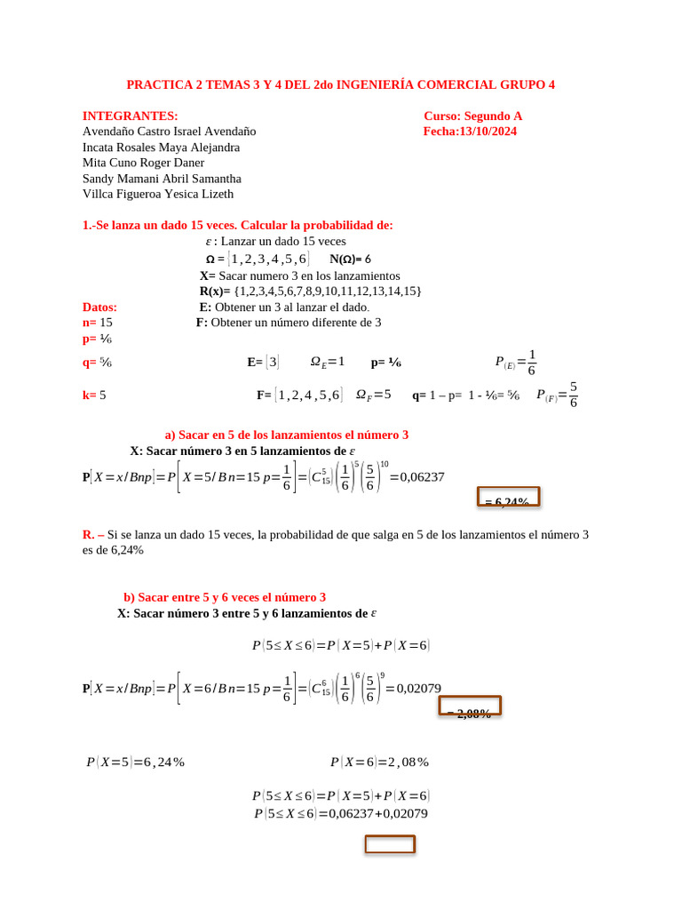 Avendaño Israel P2T3Y4 IC G4 | PDF | Análisis matemático ...
