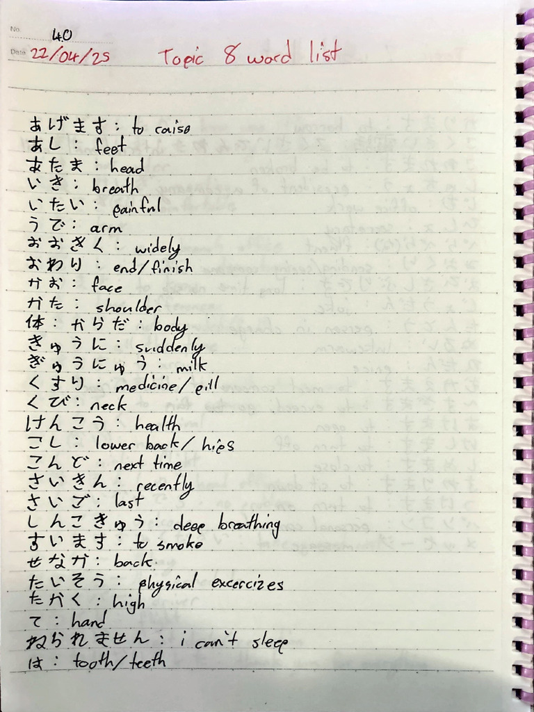 Topic 8 Word List | PDF