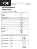 Símbolos Pneumáticos e Hidráulicos | PDF | Tecnologia e Engenharia