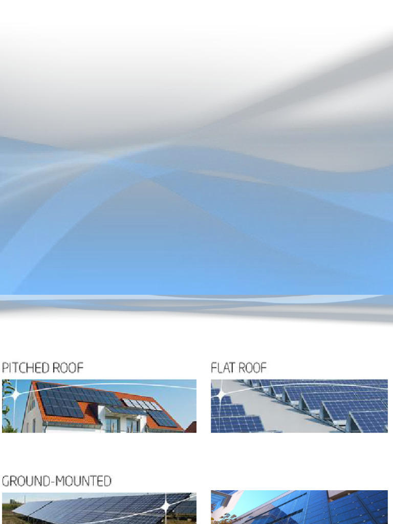 Solar Mounting Structures Overview | PDF