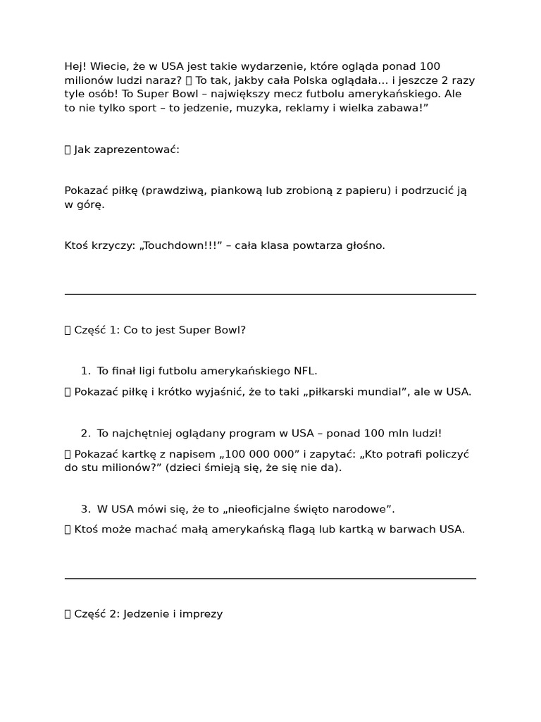 Super Bowl | PDF