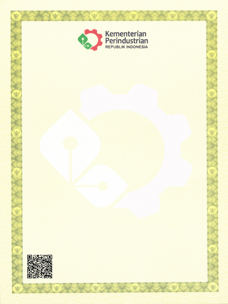 Sertifikat - TKDN - Beton Readymix - B-0 K100 - K225 | PDF