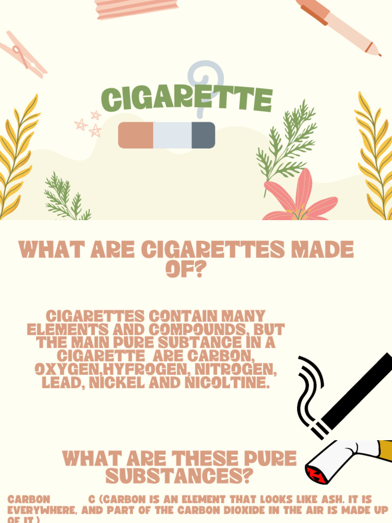 Cigarette | PDF