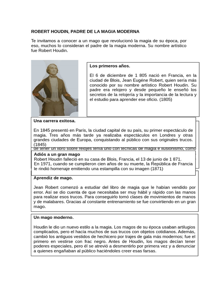 Robert Houdin | PDF