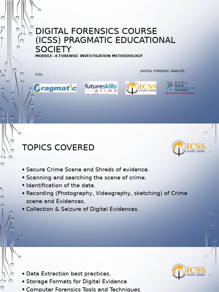 DF M-4 | PDF | Digital Forensics | Computer Forensics