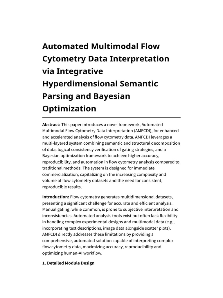 Automated Multimodal Flow Cytometry Data Interpretation via Integrative Hyperdimensional ...
