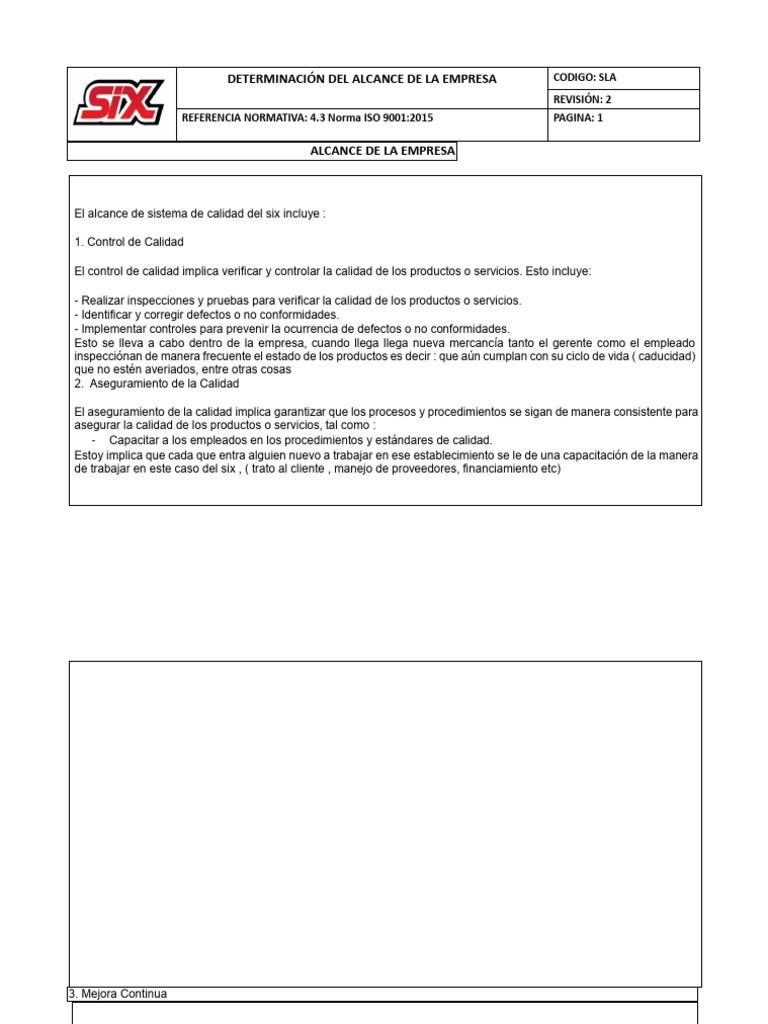 4.3 Determinacion Del Alcance 3-1 | PDF