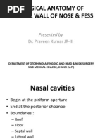 Anatomy of the Osteomeatal Complex | PDF | Human Nose | Human Head And Neck