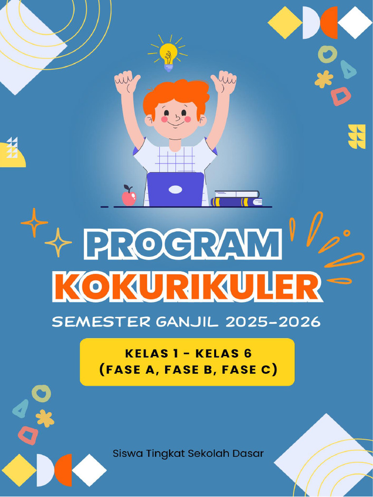 Program Kokurikuler Semester Ganjil 2025 | PDF