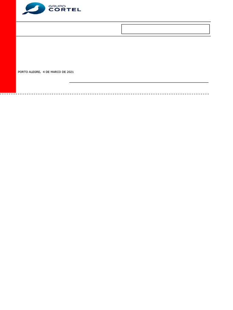 Recibo de Pagamento - Cortel LTDA | PDF