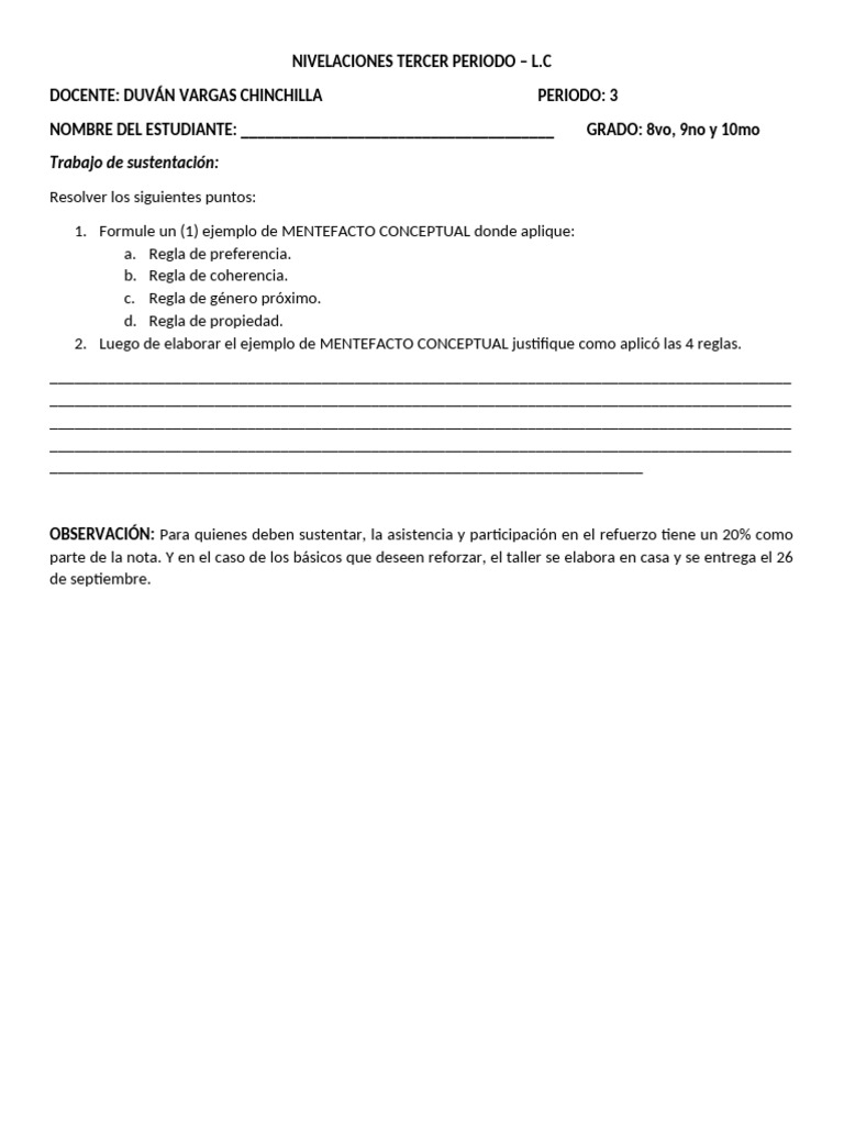 Lectores Competentes - Grado 8vo 9no y 10mo - 3er Periodo | PDF