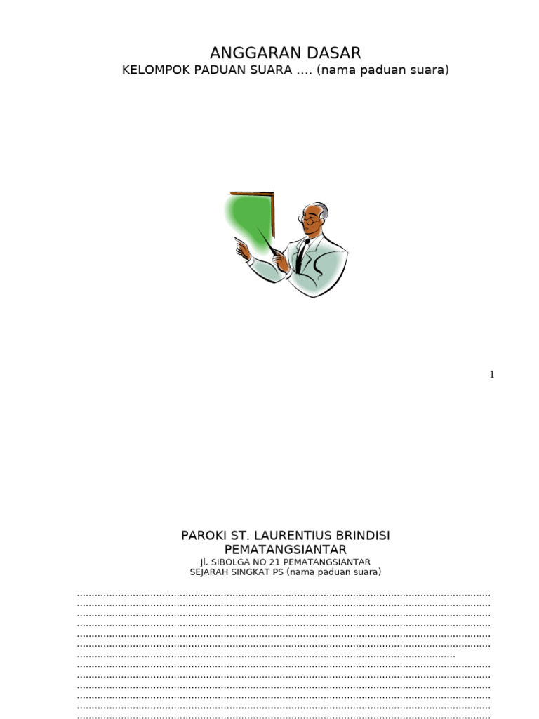 ADART Koor Paroki | PDF