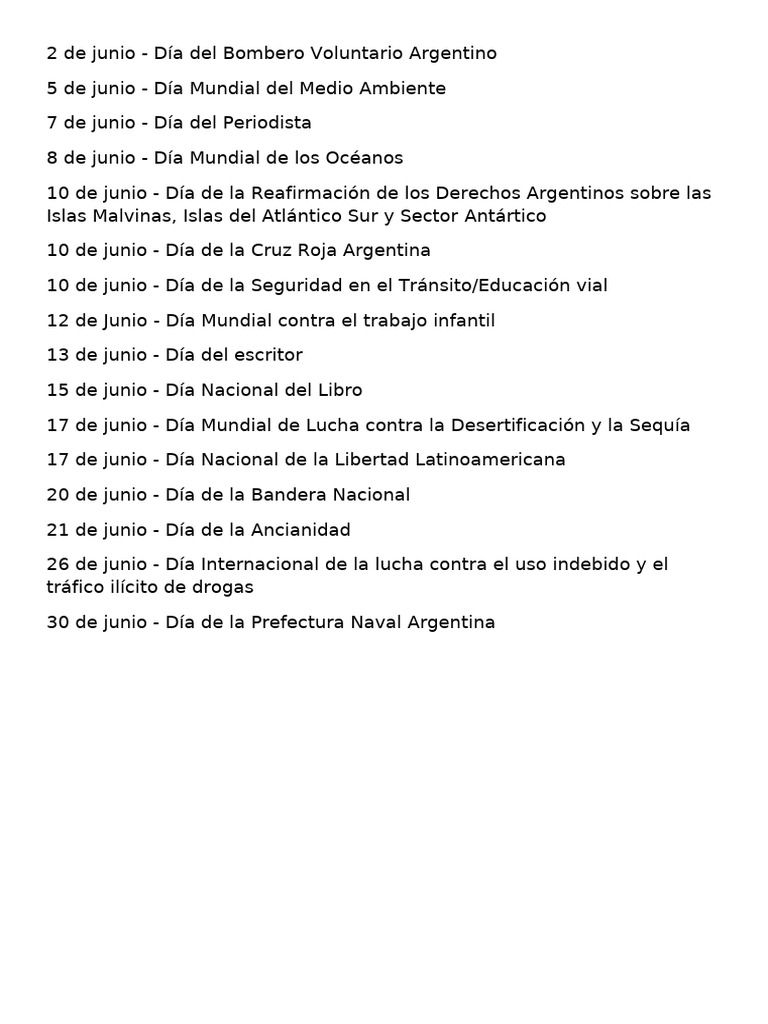2 de Junio | PDF