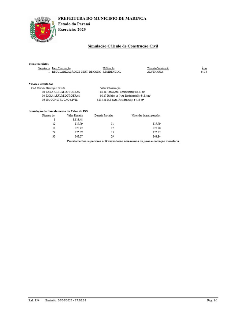 Sim Ula Cao Cons Tru Cao Civil | PDF