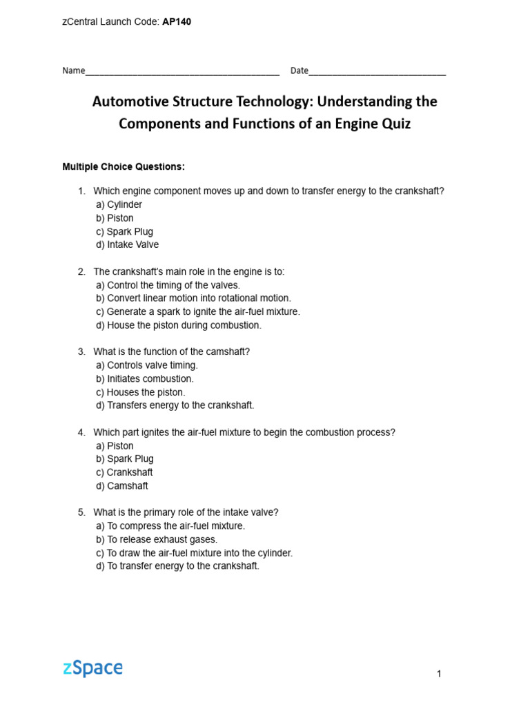 Automotive Structure Technology_ Understanding the Components and ...