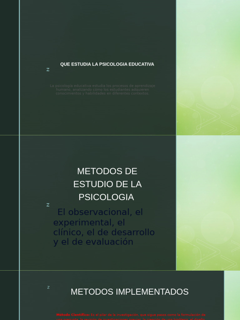 Que Estudia La Psicologia | PDF