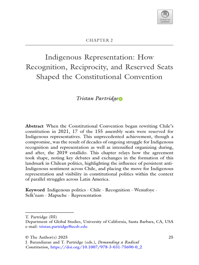 Indigenous_Representation_How_Recognition_Reciproc | PDF | Indigenous ...