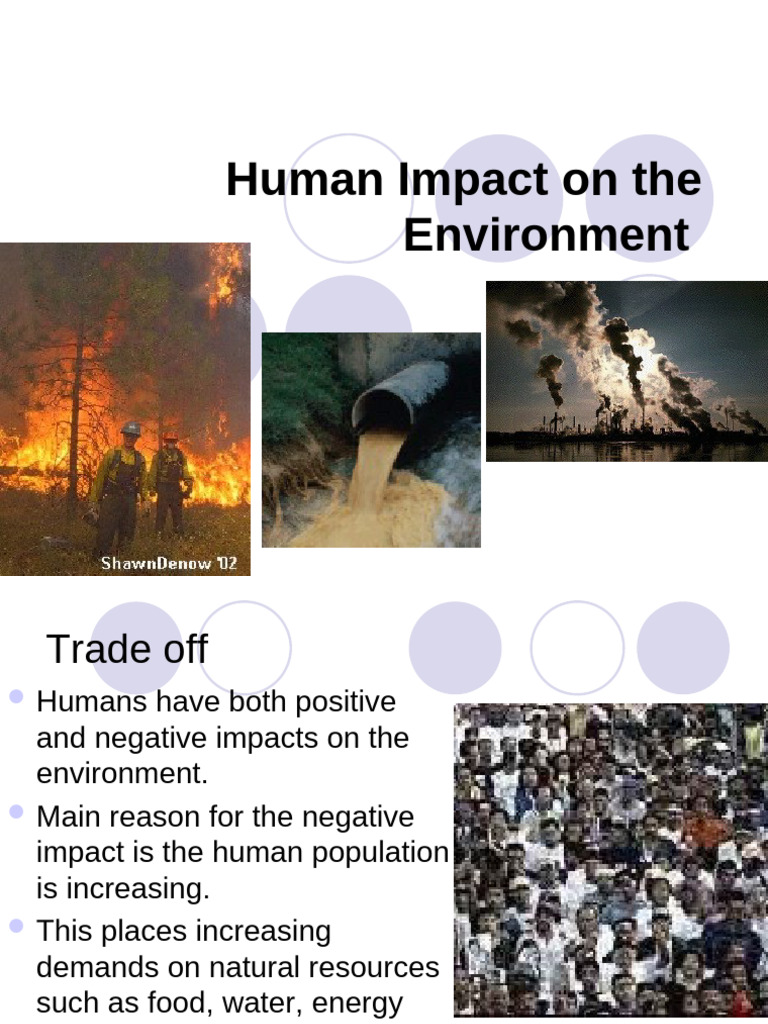 Tppic 17 - Human Impact (1) | PDF | Climate Change | Atmosphere Of Earth