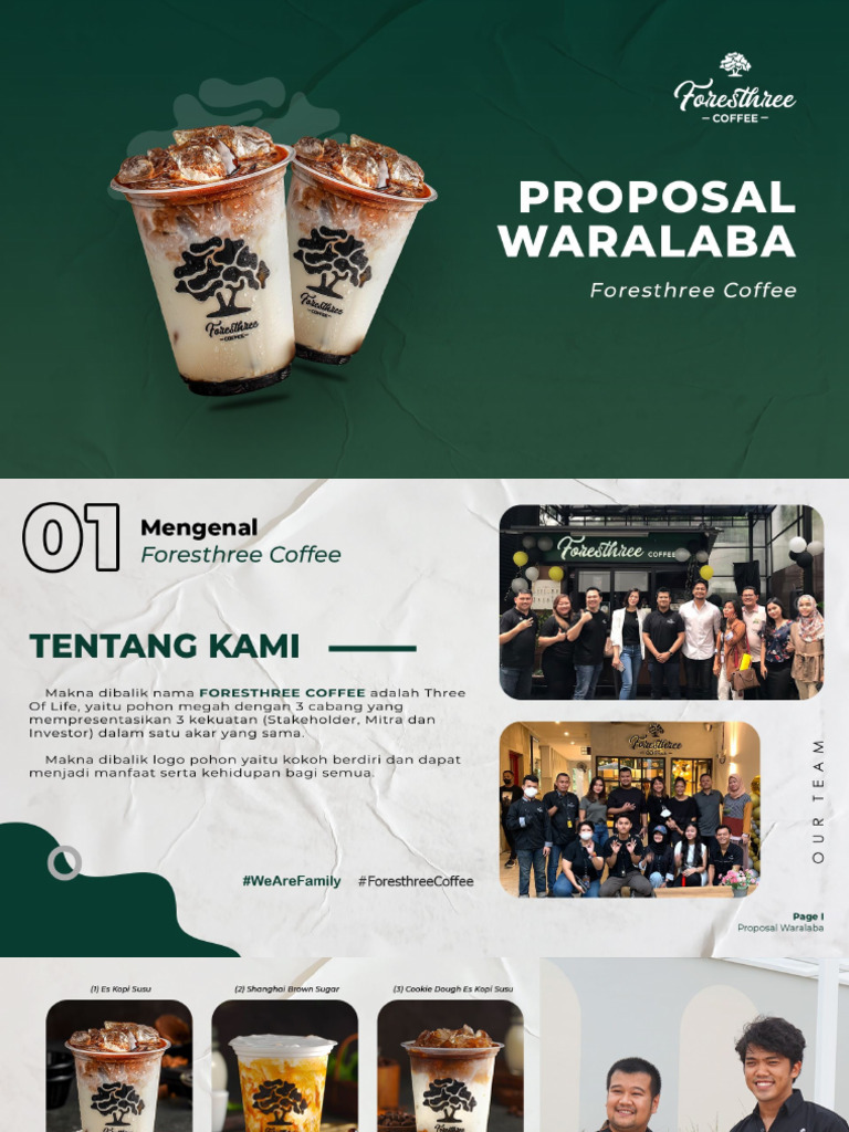 Proposal Foresthree Coffee 2023 | PDF