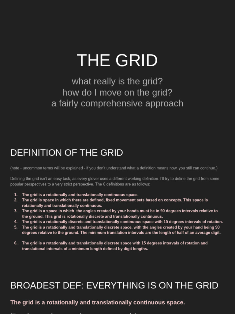 The Grid | PDF | Curve | Shape