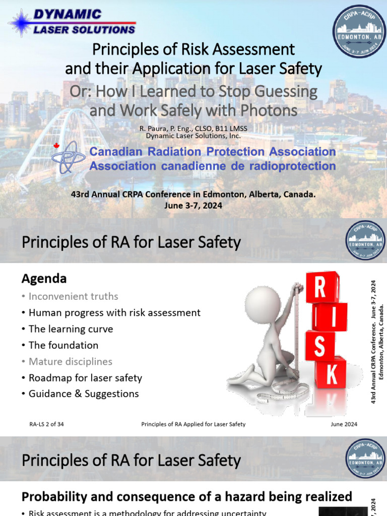 CRPA 2024 - Principles of Risk Assessment and their Application for ...