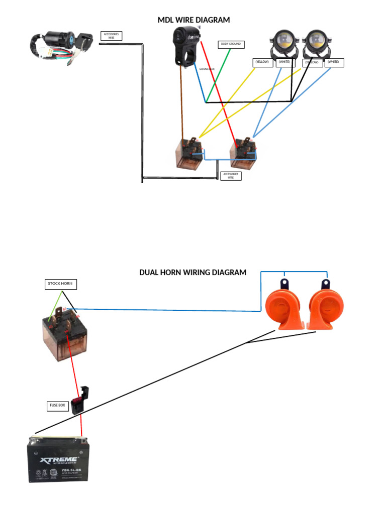 Mdl Wire Diagram | PDF