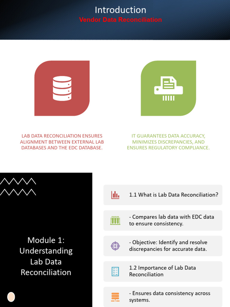 Lab Data Reconciliation Overview | PDF | Databases | Audit
