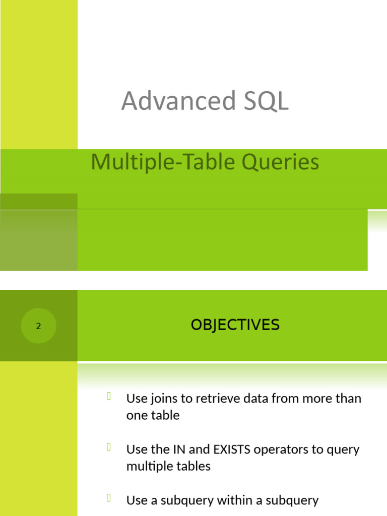 Chapter 8 SQL - Additional | PDF | Computer Data | Computer Programming