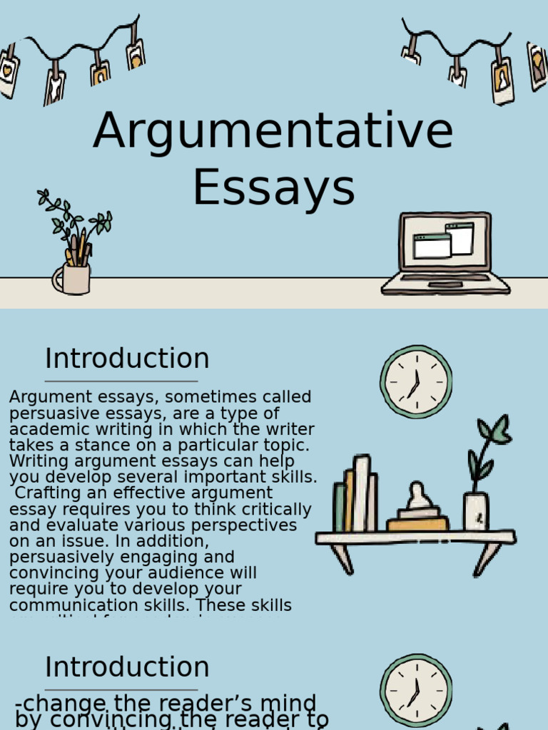 Writing Effective Argument Essays | PDF | Essays | Argument