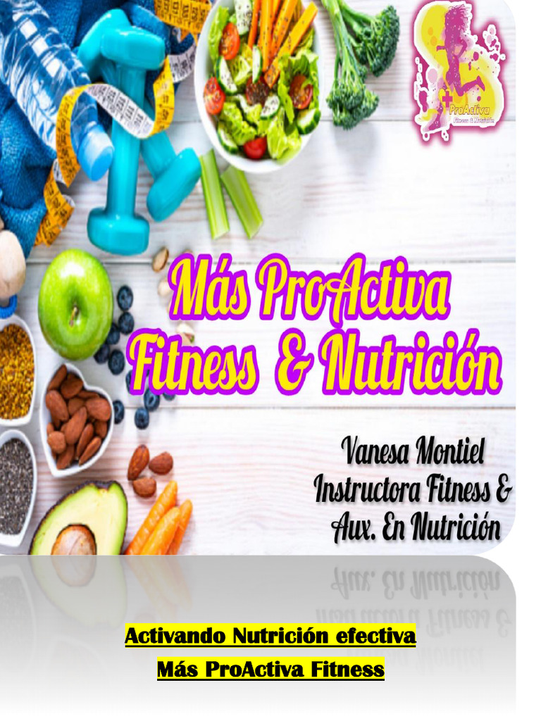 Plan Nutricional Mas ProActiva 2abrilplan Nutricional Mas ProActiva ...