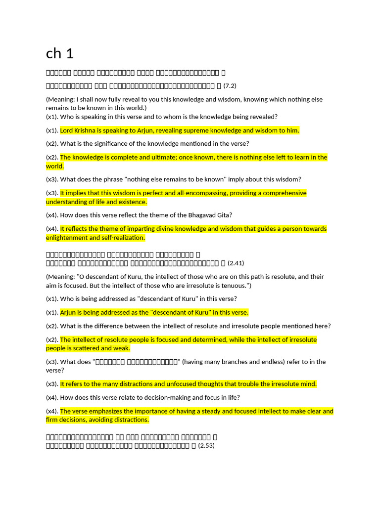 Class 9 Stanza Based Questions | PDF | Wisdom | Disciplines