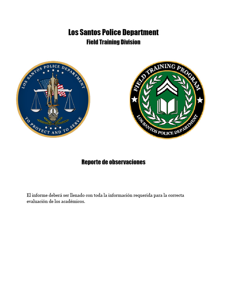 FTP 1 - LSPD | PDF