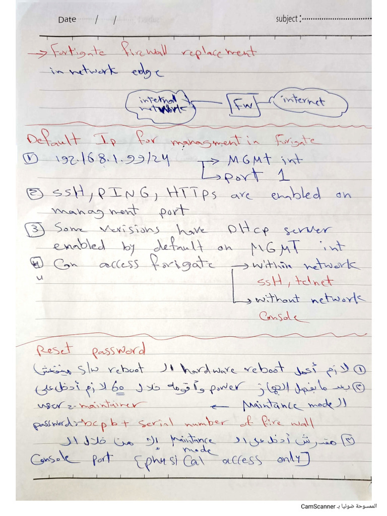 FortiGate Firewall PDF | PDF