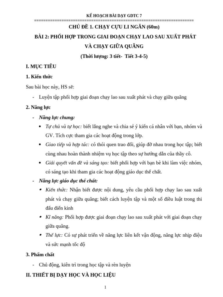 GDTC 7- CD1-BÀI 2. Tiết 3-4-5 | PDF