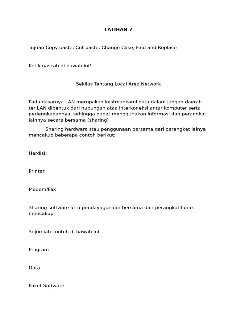 Khabil Hidayat X PPLG 1 (Latihan 7) | PDF