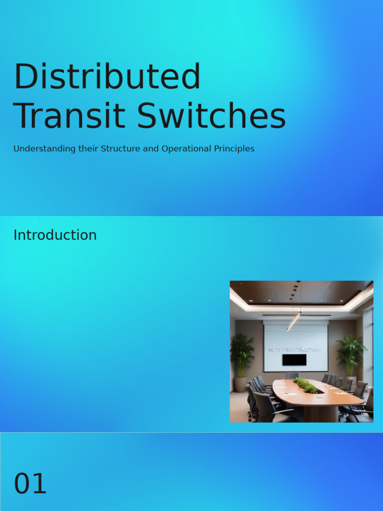 Distributed Transit Switches | PDF | Computer Network | Network Switch
