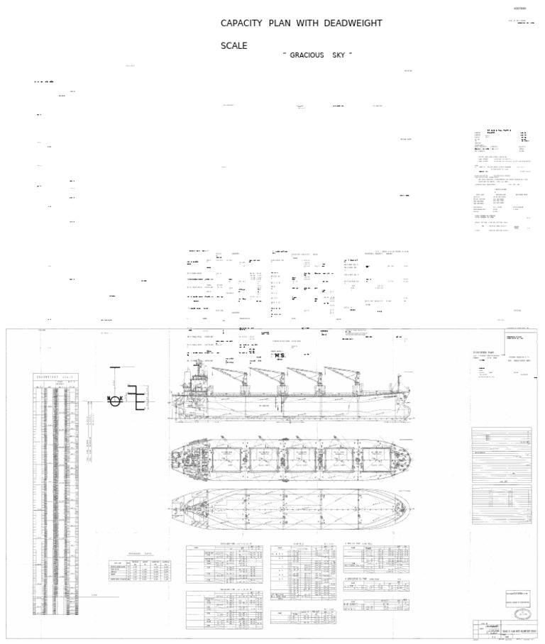 Gracious Sky Cargo Ship Specifications | PDF | Shipping