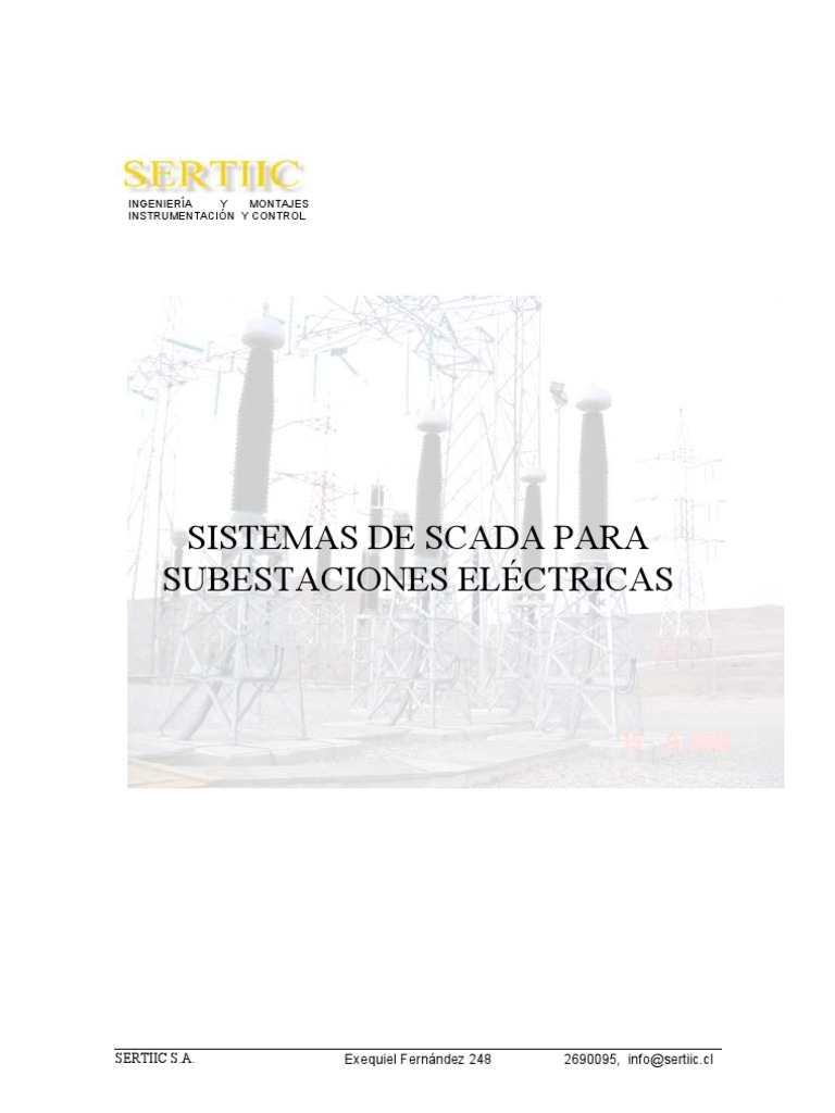 Scada Electrico | PDF | Scada | Red de computadoras