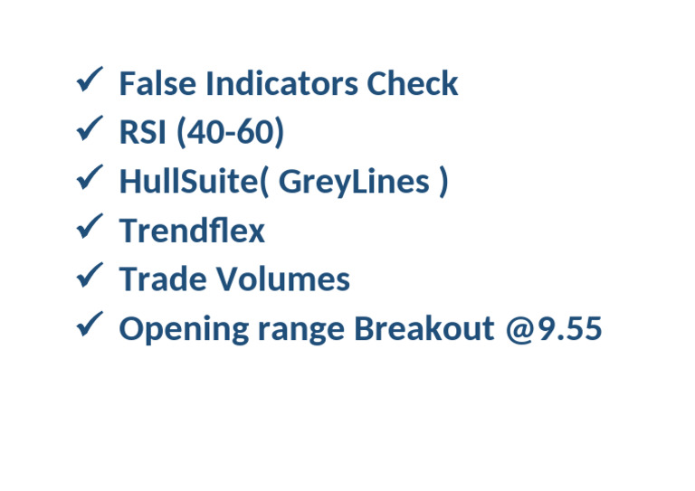 False Indicators Check | PDF
